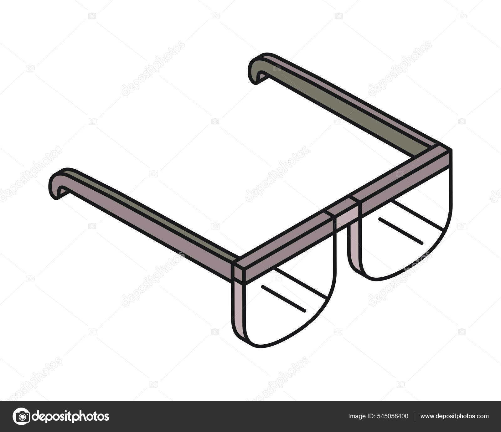 Eyeglasses optical icon Stock Vector Image by ©stockgiu #545058400