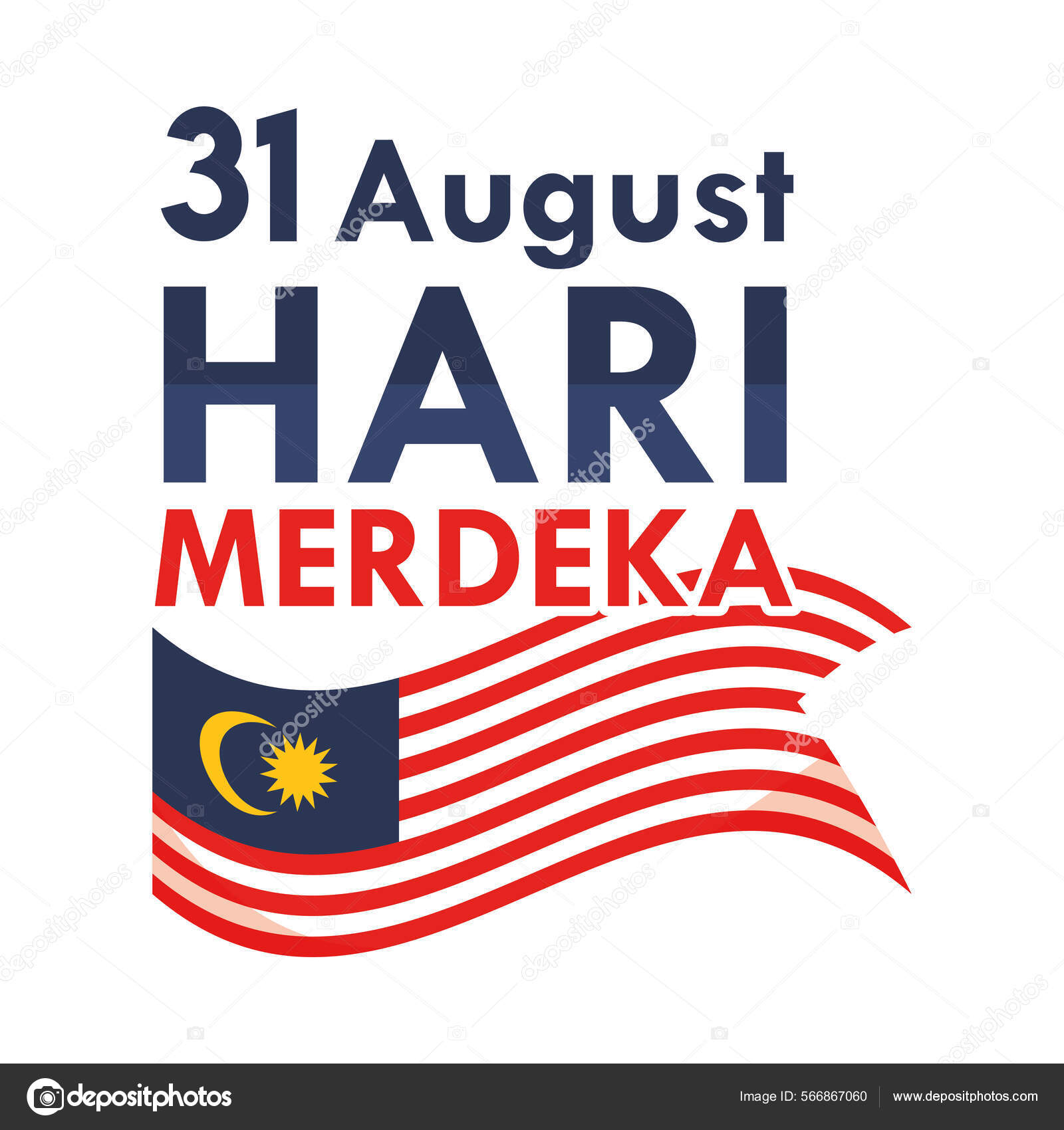 31 august hari merdeka malaysia Stock Vector by ©stockgiu 566867060