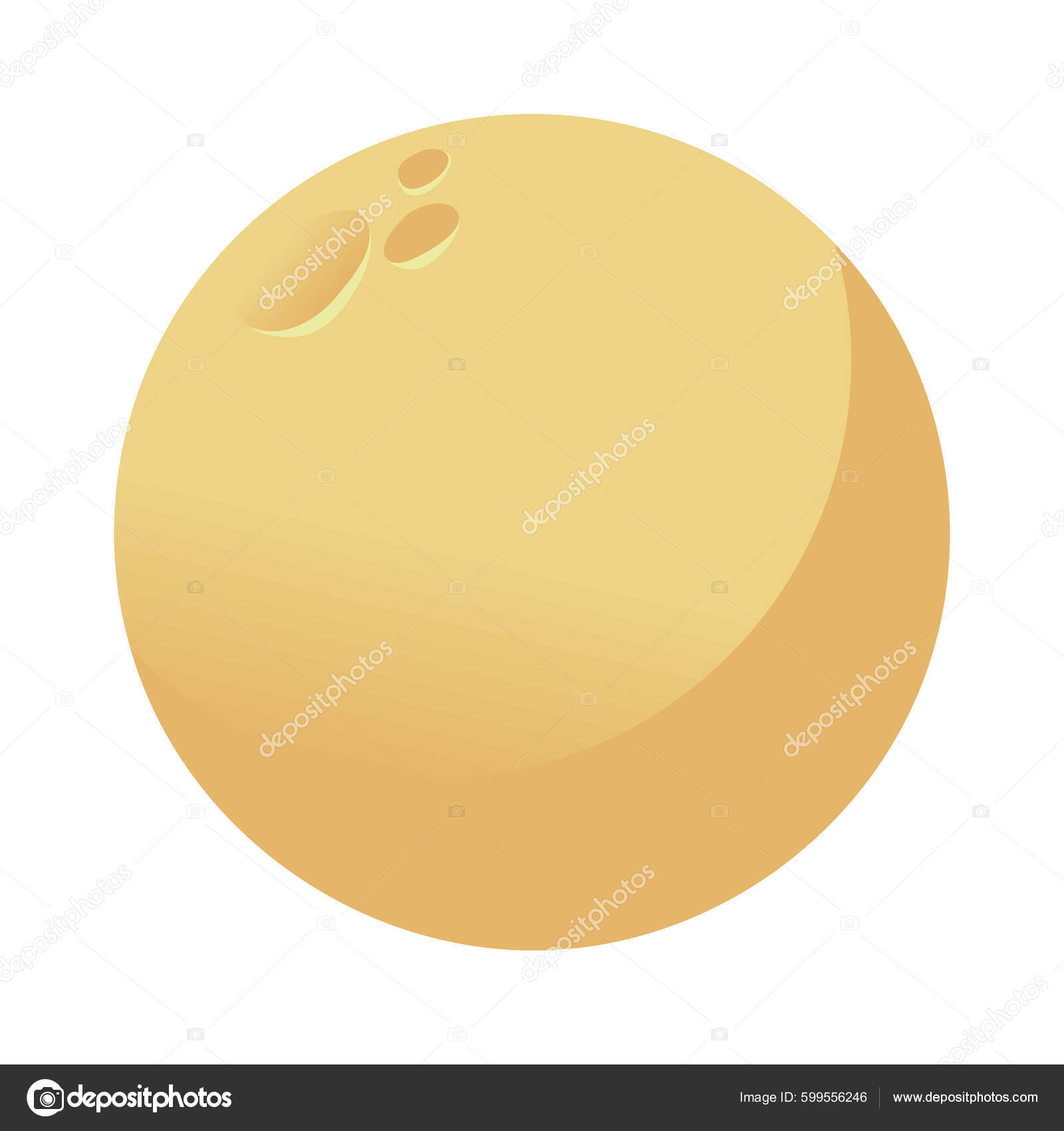 Full Moon Icon White Background Stock Vector by ©stockgiu 599556246