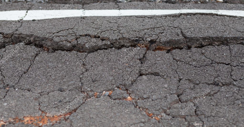 Broken Road Texture — Stock Photo © pinkblue #18616807