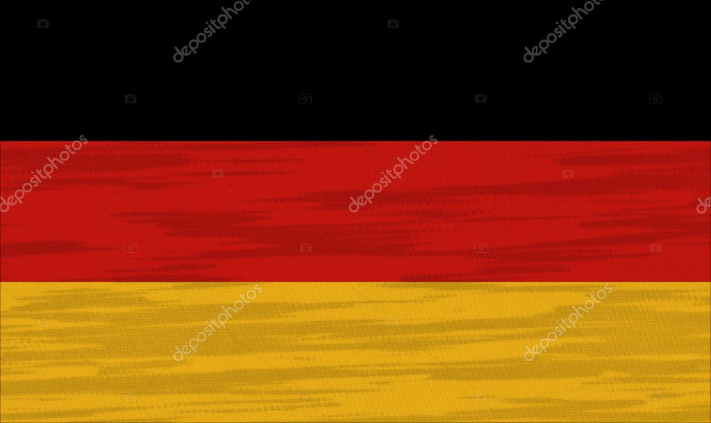 Germany Flag cotton texture — Stock Photo © pinkblue #26160575