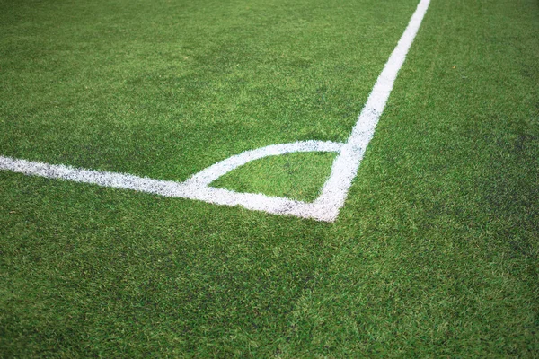 Center line on soccer field Stock Photo by ©pinkblue 28893557