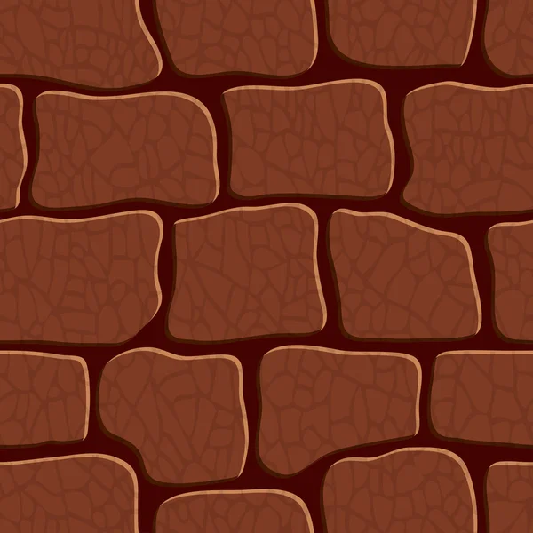 Vector cartoon stone wall seamless texture collection of 9 patterns ...