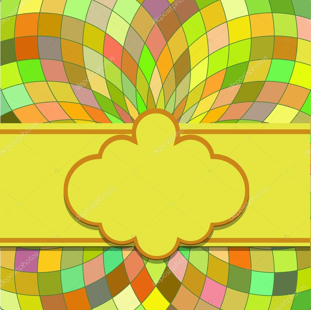 Colorful background with frame Stock Vector Image by ©gray1311 #42117747