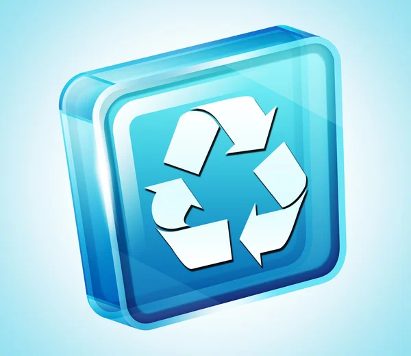 Blue recycle symbol Stock Photos, Royalty Free Blue recycle symbol ...
