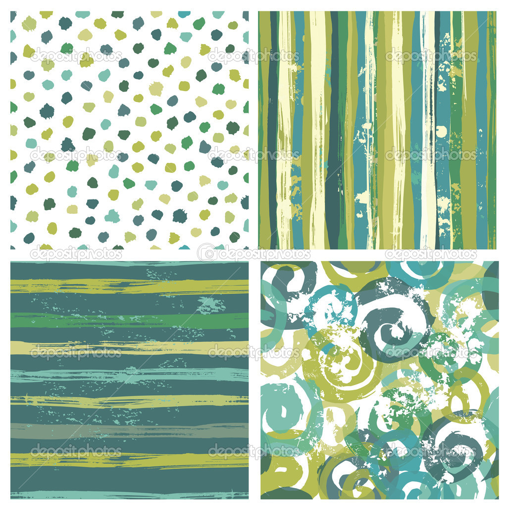 Collection of rustic handcrafted patterns Stock Vector Image by ...