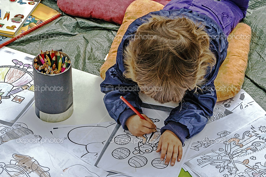Child coloring — Stock Photo © florin1961 #26197057