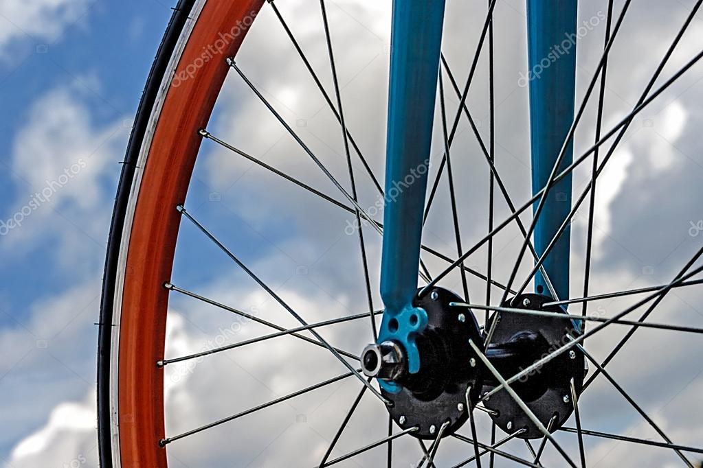 Bicycle wheel. Detail 19 — Stock Photo © florin1961 #33638063