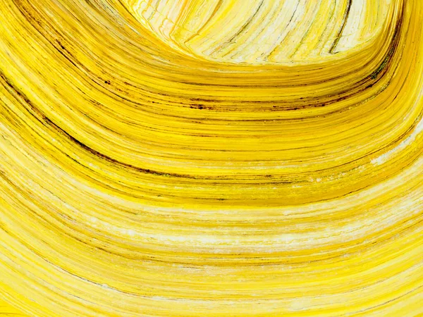 Abstract artwork, yellow creative hand painted background, brush ...