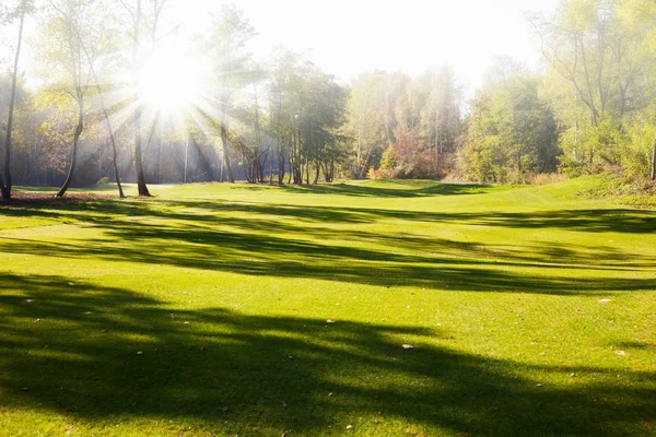 Golf course morning Stock Photos, Royalty Free Golf course morning ...