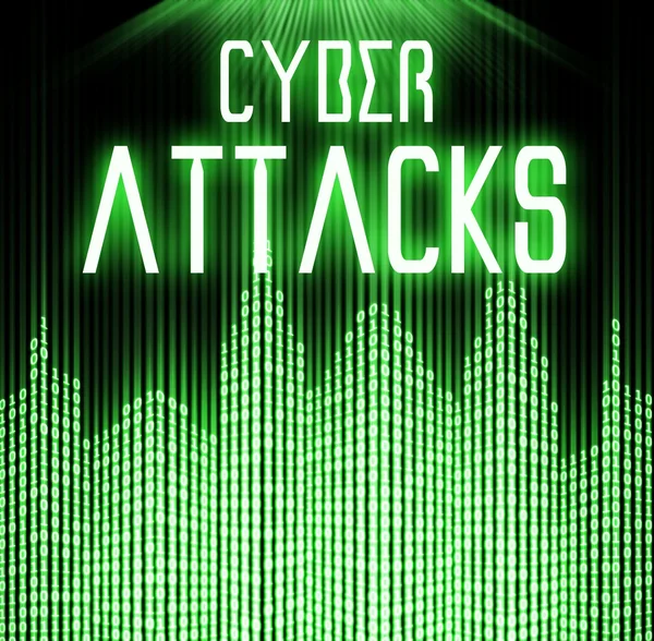 Cyber security with matrix binary code technology Stock Photo by ...