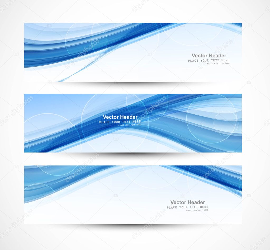 Abstract header blue wave technology vector — Stock Vector © bharat28 ... Abstract header blue wave technology vector — Stock Vector © bharat28 ...