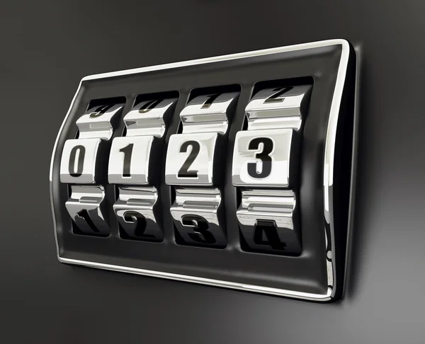 4-digit combination lock — Stock Photo © scanrail #5665099