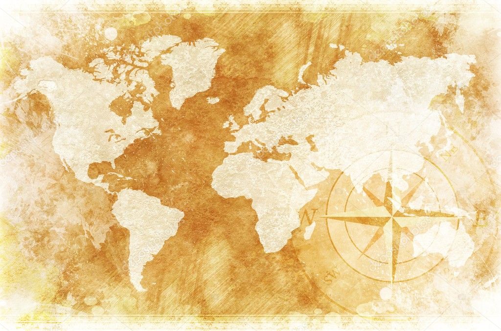 Rustic World Map Stock Photo by ©welcomia 17170213