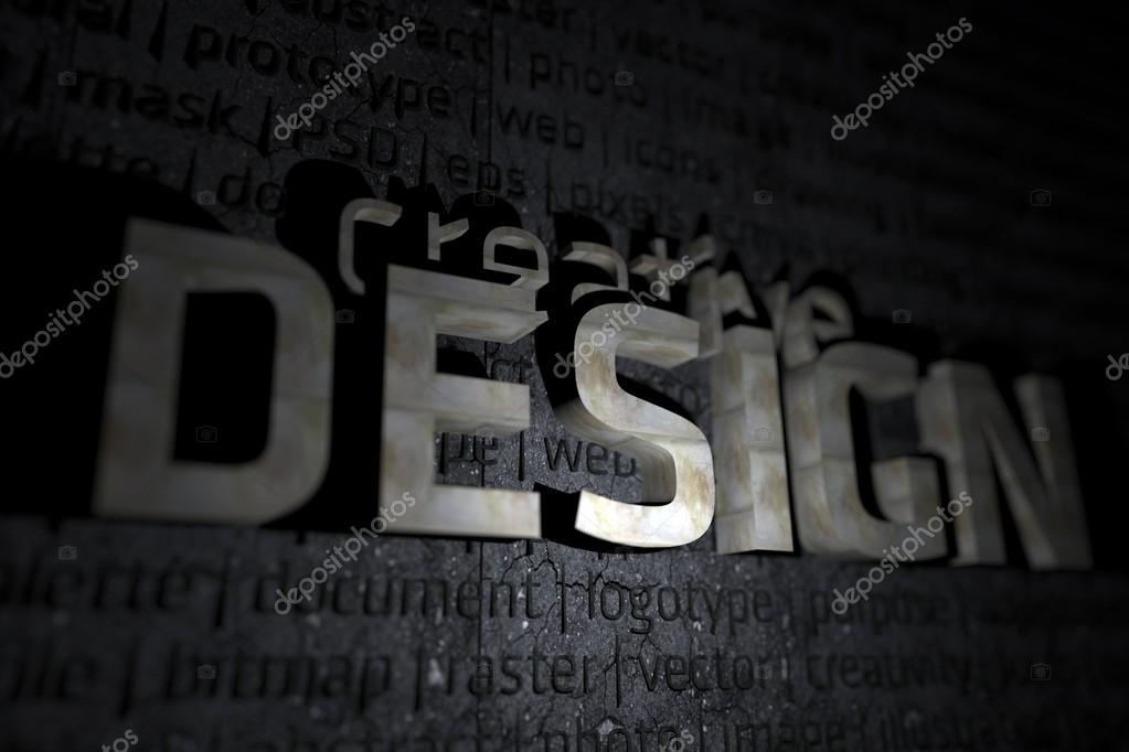 Creative Design 3D Theme — Stock Photo © welcomia #17179665