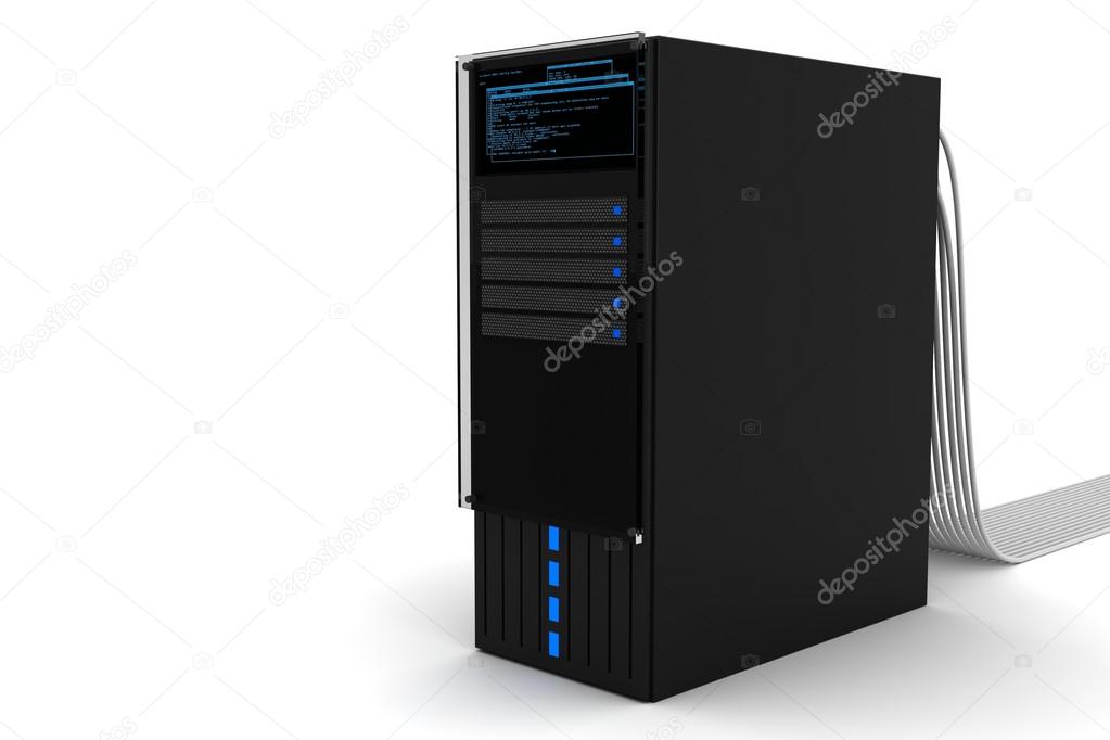 Single Server Stock Photo by ©welcomia 17190945