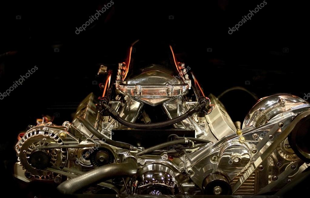 Muscle Car Engine Stock Photo by ©welcomia 17191583