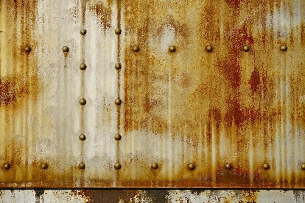Rusty Metal with Rivets Stock Photo by ©welcomia 27409689