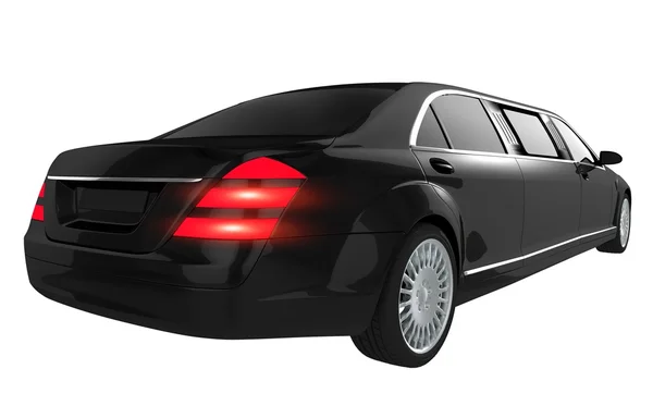 Limousine Side View Isolated — Stock Photo © welcomia #48868527