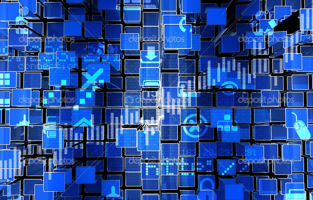 Digital World Concept Stock Photo by ©welcomia 50502109