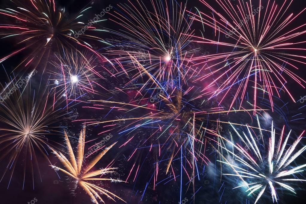 Fireworks Blast Background Stock Photo by ©welcomia 50503001