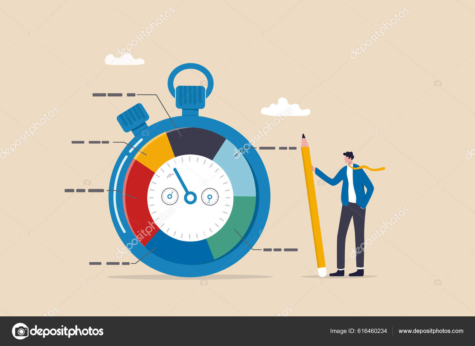 Time Tracking System Time Management Manage Project Productivity ...