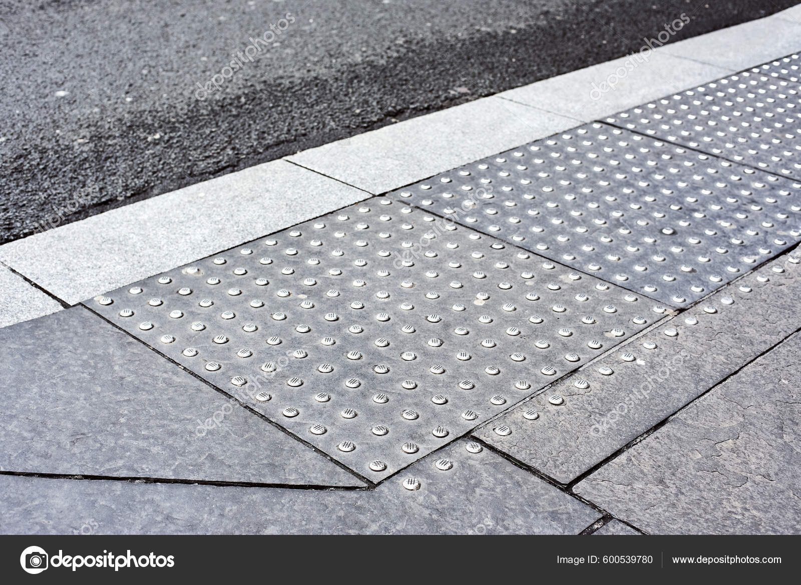 Tactile Tiles Blind Panels Blind Laid Asphalt Guide Tape Disabled ...