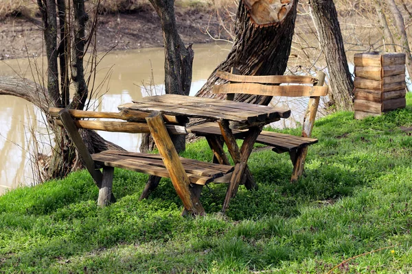 Table in nature - Stock Image - Everypixel