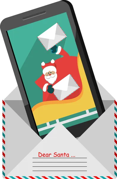 Lettre du père noël images vectorielles, Lettre du père noël vecteurs ...