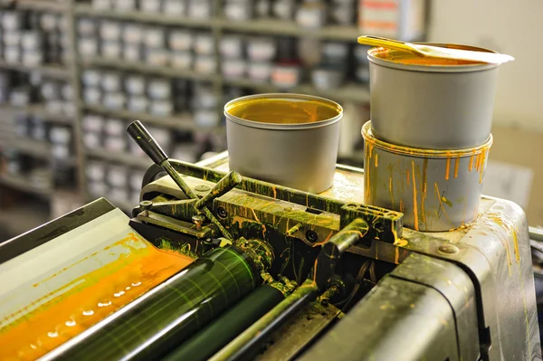 Offset printing machine - Stock Image - Everypixel