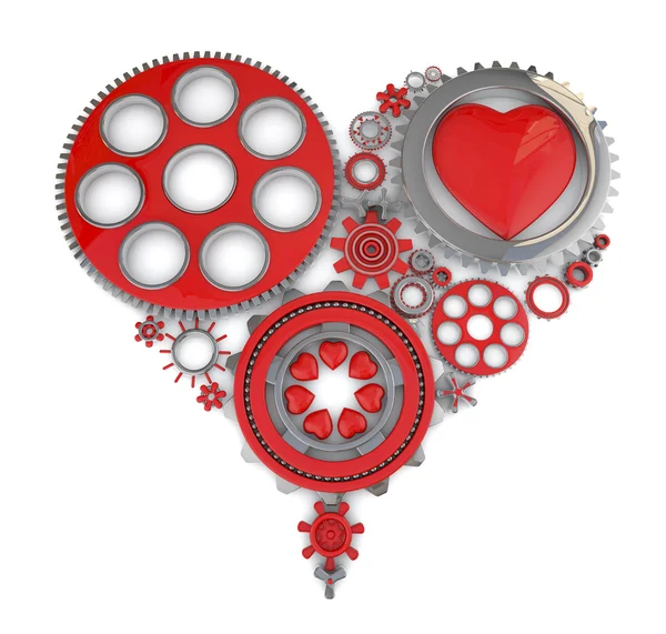 Heart Gears Stock Vector Image by ©nmarques74 #12208711