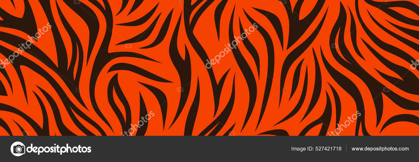 Tiger Stripes Pattern Animal Skin Line Background Wild Life Wallpaper ...