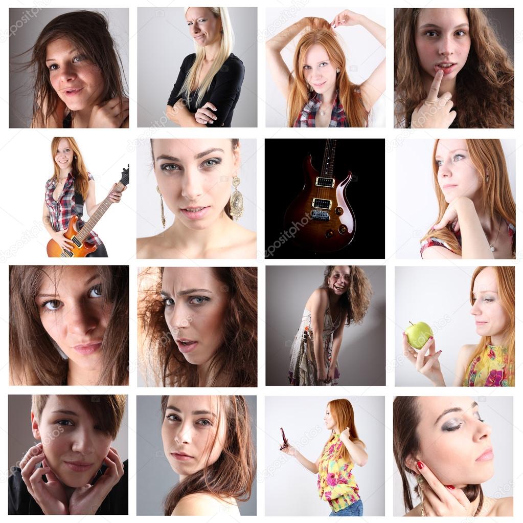 Portraits series — Stock Photo © semisatch #13434151