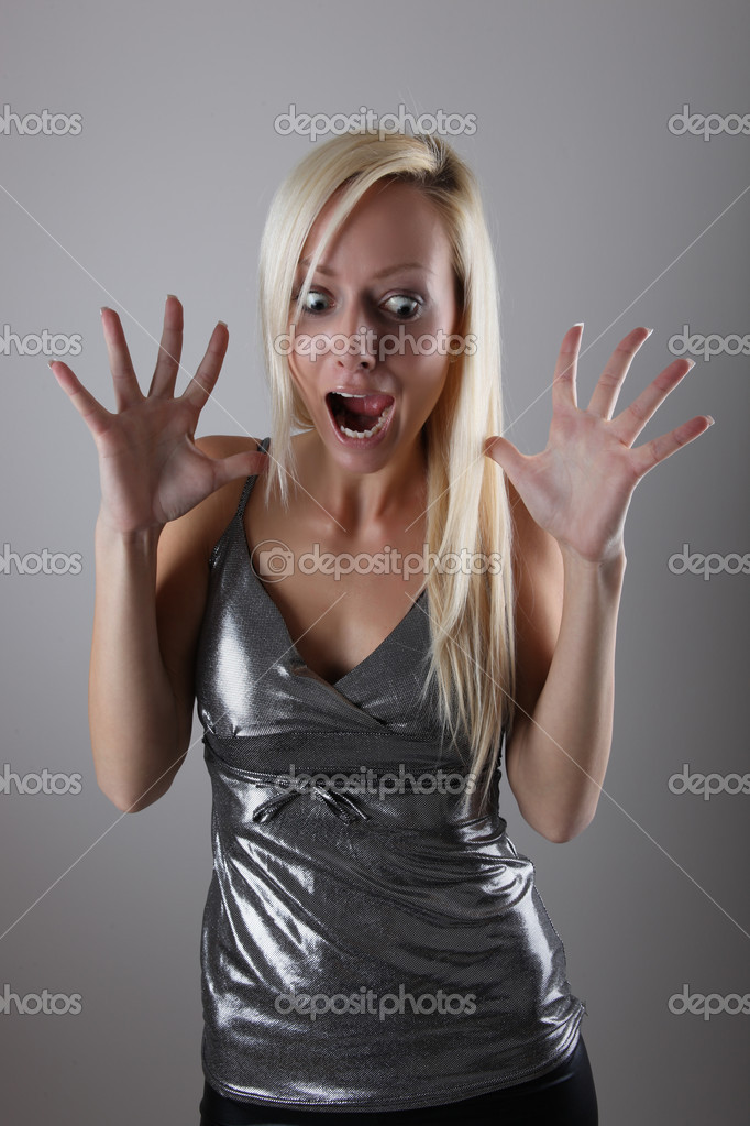 Scared girl — Stock Photo © semisatch #20150697