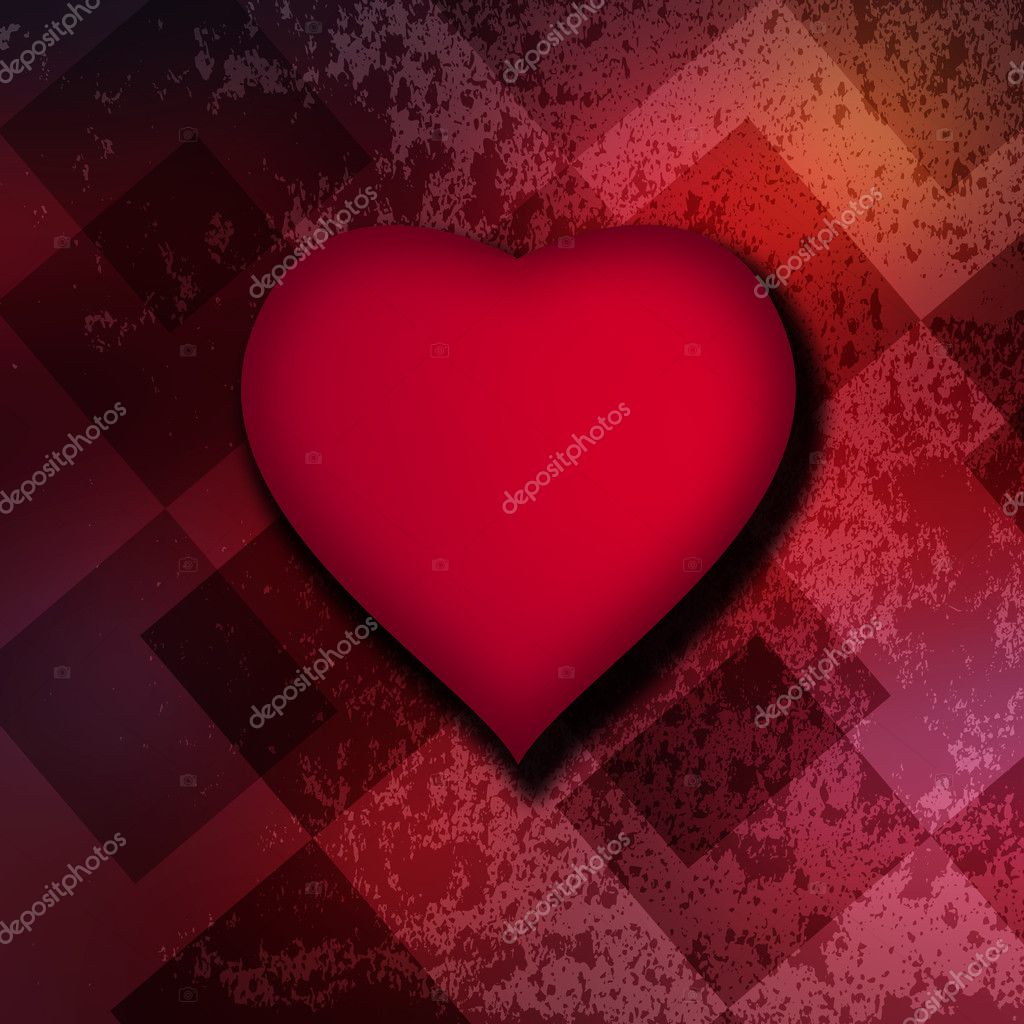Red Heart Background Stock Photo by ©semisatch 28244739