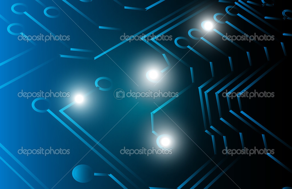 Microchip background Stock Vector Image by ©semisatch #31319997