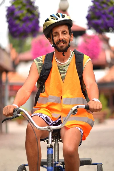 Man Riding Tricycle — Stock Photo © muro #44296509