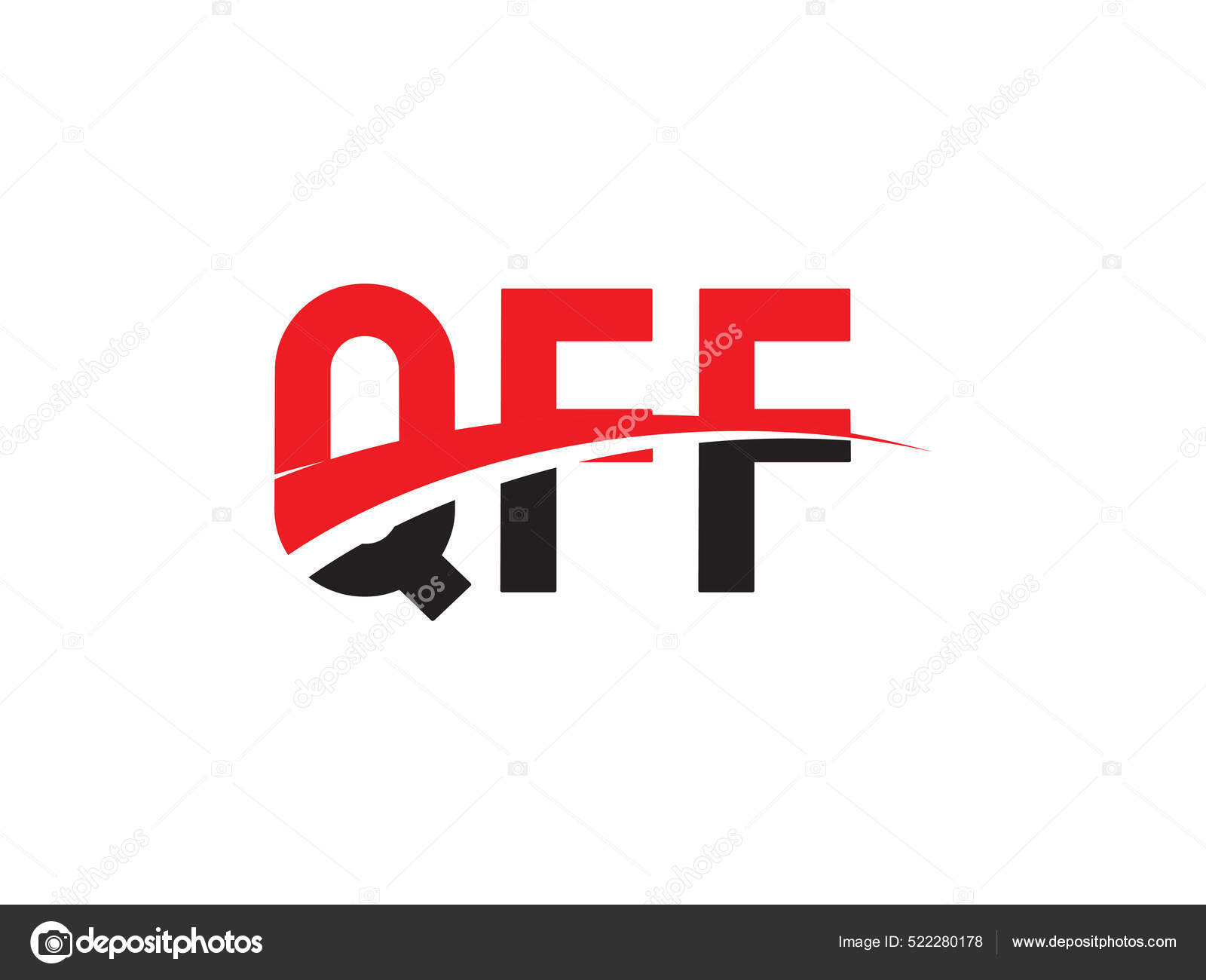 Qff Initial Letter Logo Design Vector Template Creative Symbol ...