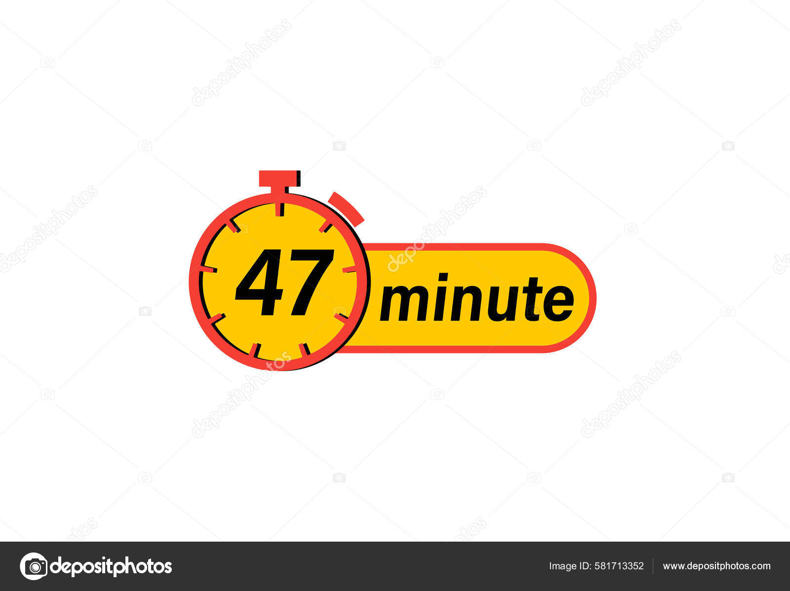 Minute Timer Clock Timer Icon Countdown Icon Time Measure Chronometer ...