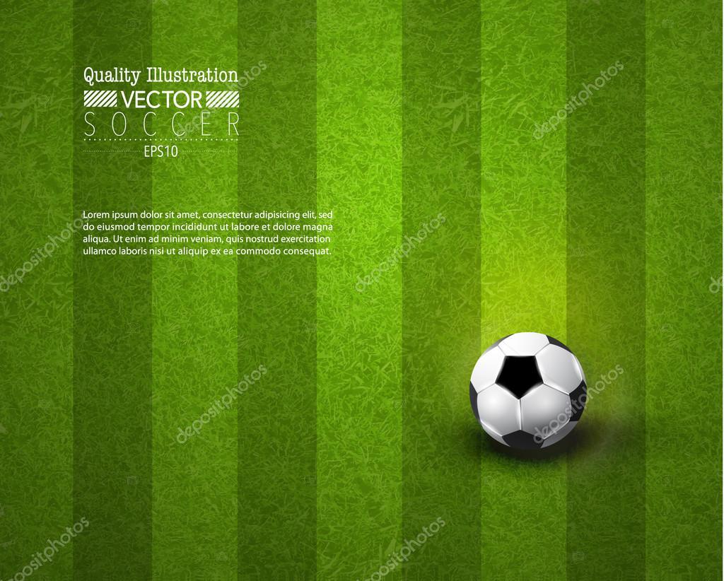 Creative Soccer Football Sport Vector Design Stock Vector Image by ...