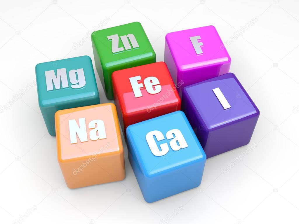 Mineral symbols Stock Photo by ©conceptw 36203207