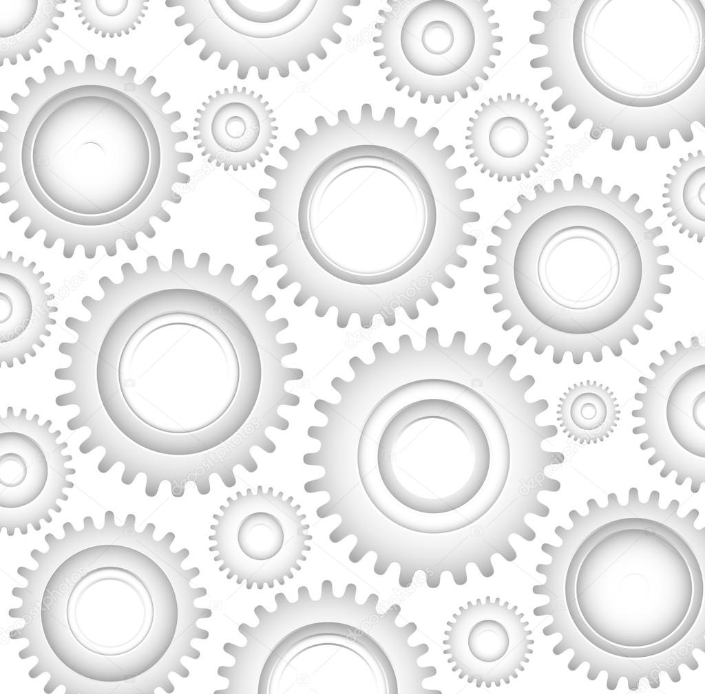 Gears Background, Pattern Stock Vector Image by ©vectorguy #32677163