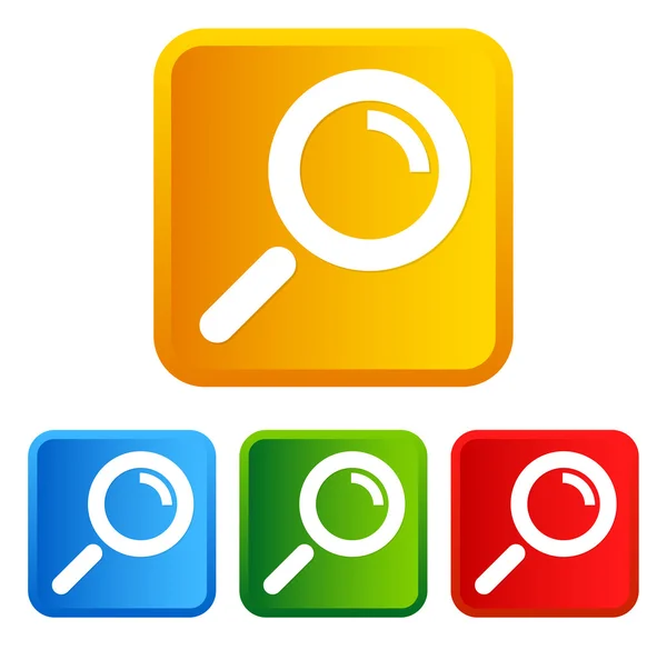 Outlined Icon Decrease Magnifying Glass Parallel Parallel Long Shadows Stock Vector Image by ...