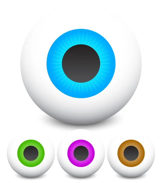 Human eye ball Vector Art Stock Images | Depositphotos