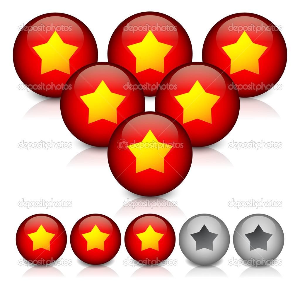Star composition and rating template Stock Vector Image by ©vectorguy ...