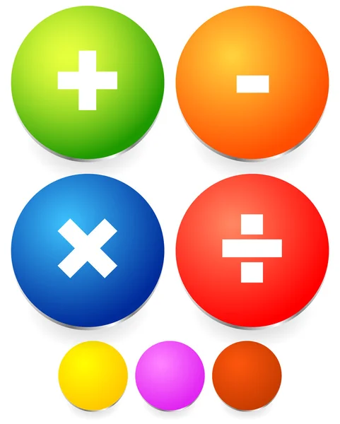 Math symbols icons — Stock Vector © vectorguy #68176841 Math symbols icons — Stock Vector © vectorguy #68176841