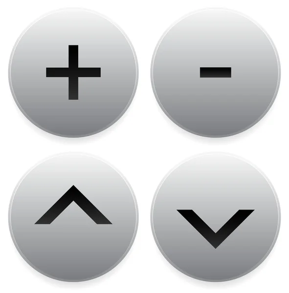 Arrows left and right with signs. — Stock Vector © vectorguy #69820927