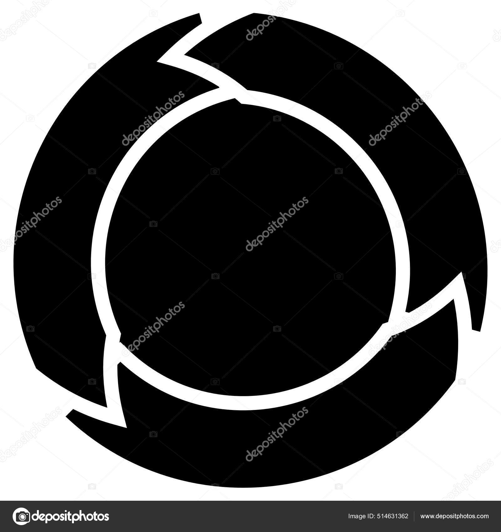 Setas Circulares Para Passos Estágios Conceitos Fases Cíclico Ciclo ...