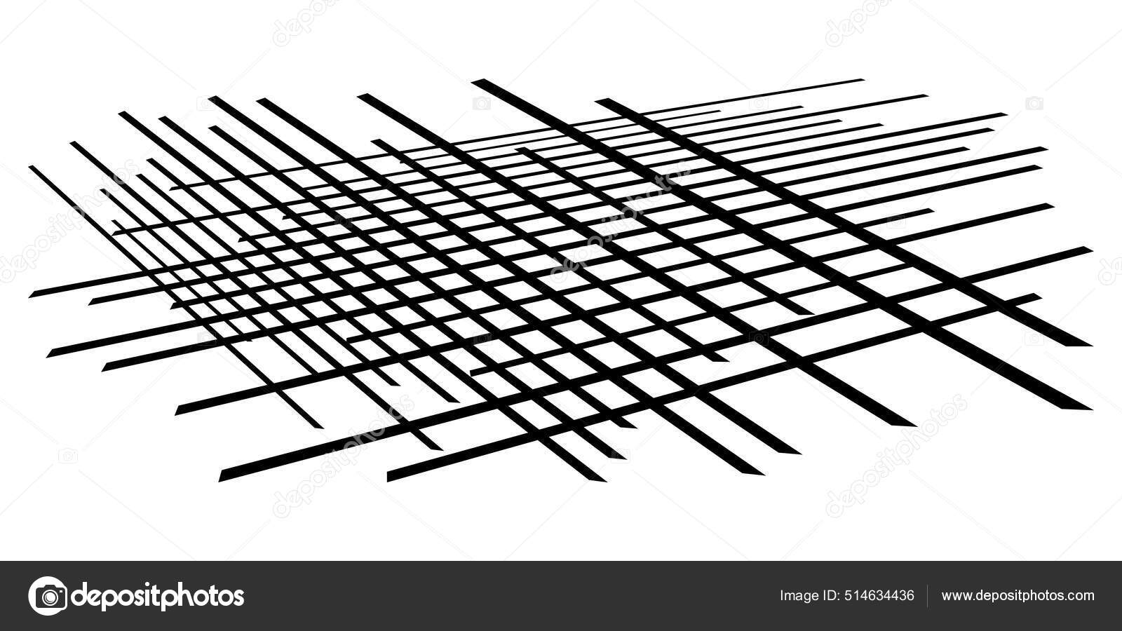 Spatial Grid Mesh Grating Lattice Abstract Geometric Shape Element ...