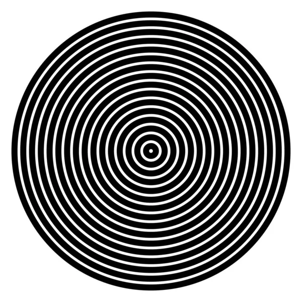 Concentric Circles Radiating Radial Circles Lines Stock Vector by ... Concentric Circles Radiating Radial Circles Lines Stock Vector by ...